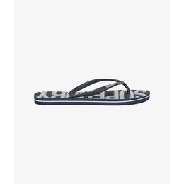 Superdry Damen Vegane Vintage Flip-flops Blau - Gr&ouml;&szlig;e: 5-6 2179522500135DRI901