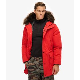 Superdry Herren Everest Snow Daunenparka Rot - Gr&ouml;&szlig;e: L 1020304600063OMG003