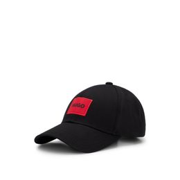 Hugo Herren Baseball Cap "Men-X 581-RL", schwarz, Twill, Baumwolle, Caps, mit Markenlogo