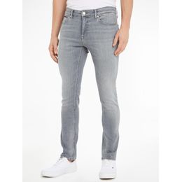 Tommy Jeans Herren 5-Pocket-Jeans "SCANTON SLIM", grau, Gr. 31, Denim/Jeans, Obermaterial: 92% Baumwolle, 6% Polyester, 2% Elasthan, Jeans