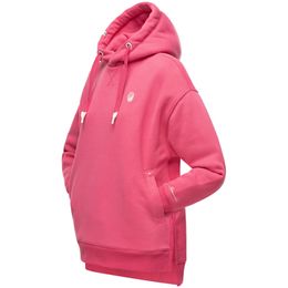 Navahoo Damen Kapuzensweatshirt "Silberengelchen", rosa, Gr. S, Sweatware, Obermaterial: 60% Baumwolle, 40% Polyester; Wattierung: 100% Polyester,