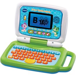 Vtech Kinder Kindercomputer "Ready Set School, 2in1 Touch-Laptop", bunt, Kunststoff, B:26cm H:16cm T:5cm, Kindercomputer