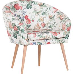 Sessel GUTMANN FACTORY, B:73cm H:73cm T:66cm, bunt, Struktur (100% Polyester);Flachgewebe (90% Polyester/10% Polyamid);Samtvelours (100% Polyester),