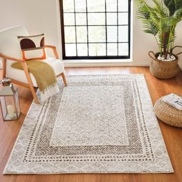 Teppich LIVABLISS, B:200cm H:14mm L:275cm, grau, Kunstfaser, Wohnzimmer, Teppiche, "MONACO", Skandinavischer Teppich, Kurzflor Boho-Wohnzimmerteppich