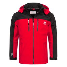 Arctic Seven Herren Softshelljacke "ASSurvivo", rot, Gr. S, Obermaterial: 96% Polyester, 4% Elasthan; Innenseite: 100% Polyester, Jacken,