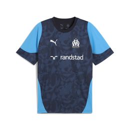 Puma Herren Trainingsshirt "Olympique de Marseille Trainingstrikot Herren", blau, Gr. M, Obermaterial: 100% Polyester, Shirts