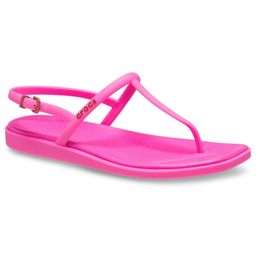 Crocs Damen Sandale "Miami Thong Sandal", Gr. 41, pink, Croslite , unifarben, Schuhe, Zehentrenner, Sandalette, Sommerschuh mit Zehensteg