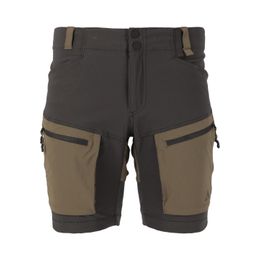 WHISTLER Herren Shorts "Kodiak", grau, Gr. XXL, mehrfarbig, 94% Polyamid, 6% Elasthan, Hosen, aus funktionalem und wasserabweisendem Material