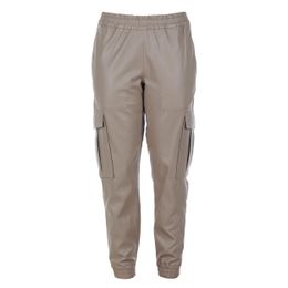 Maze Damen Lederhose "4202139", braun, Gr. L, Obermaterial: 100% Lammleder; Innenfutter: 96% Baumwolle, 4% Elasthan, Hosen