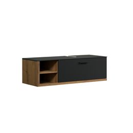 TRENDTEAM Waschbeckenunterschrank 'Synnax' anthrazit 120 x 36 x 45 cm