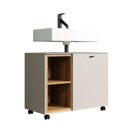 TRENDTEAM Waschbeckenunterschrank 'Sao Paulo' Kaschmir 80 x 64 x 42 cm