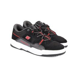 DC Shoes Herren Sneaker "Construct", Gr. 7,5, schwarz, 54.6% Leder, 20.9% Synthetikmaterial, 25.5% Polyester, Schuhe