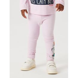 name it Mädchen Leggings "NMFDYRI PAWPATROL LEGGING NOOS CPLG", rosa, Gr. 98, bedruckt, Jersey, Obermaterial: 95% Baumwolle, 5% Elasthan, Hosen