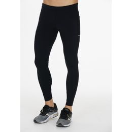 Endurance Herren Lauftights "Seilin", schwarz, Gr. XXXL, unifarben, 72% Nylon, 28% Elasthan, Hosen, mit reflektierenden Elementen
