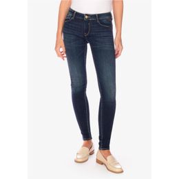 Damen Slim-fit-Jeans "PULP", blau, Gr. 25, Le Temps Des Cerises, 92% Baumwolle, 8% Elasthan, Jeans, In femininem Slim-Fit-Schnitt