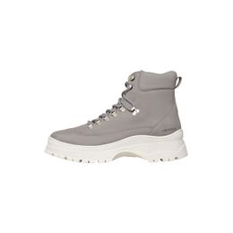 N91 Damen Schnürboots "Style Choice FI Businessschuh", Gr. 41, grau, Leder, Schuhe, Herren Schnürboots Leder handgefertigt, Hikingboots