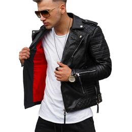 behype Herren Lederimitatjacke "FADELY", schwarz, Gr. L, unifarben, 100% Polyester, Jacken, im Biker-Stil
