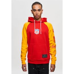 Recovered Herren Kapuzensweatshirt "NFL Chiefs 1993", rot, Gr. XXXL, bedruckt, 100% Baumwolle, Sweatshirts, f&uuml;r alle Kansas City Chiefs-Fans