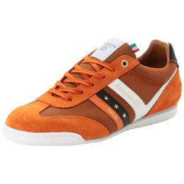 Pantofola d'Oro PANTOFOLA D ́ORO Herren Sneaker "VASTO NYLON UOMO LOW", Gr. 40, orange, Leder, Synthetik, Schuhe
