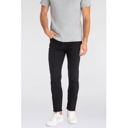 Levi's LEVI'S Herren Skinny-fit-Jeans "510", schwarz, Gr. 33, Denim/Jeans, Obermaterial: 70% Baumwolle, 28% Lyocell, 2% Elasthan, Jeans, mit 5-Pocket-Style