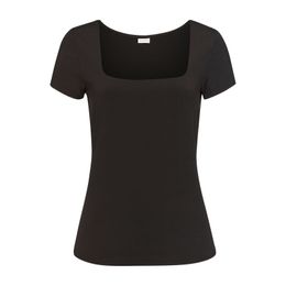 Lascana Damen T-Shirt, schwarz, Gr&ouml;&szlig;e 40/42