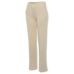 active by Lascana LASCANA ACTIVE Damen Jogger Pants, Braun, Gr. L (44/46), Stoffhosen, Material: Baumwolle