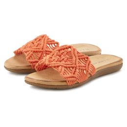 Lascana Damen Pantolette, orange, Gr&ouml;&szlig;e 36