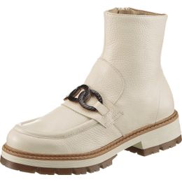 Heine Damen Stiefelette creme Größe 36