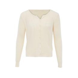 Aleva Knit Cardigan female Beige size XS/S