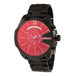 Diesel Analog Watch 'Mega Chief' male Black size One Size