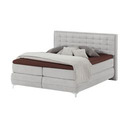 Musterring Boxspringbett Standardversion Dubai grau Maße (cm): B: 177 H: 124 » Möbel Kraft