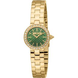 Just Cavalli Analog Watch female Gold size One Size