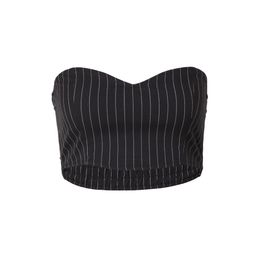 MONKI Blusentop Damen Gr&ouml;&szlig;e M/L schwarz / wei&szlig;