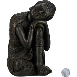 Relaxdays, Aussendekoration, Buddha