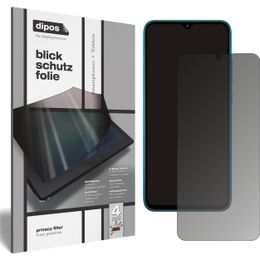 Dipos Blickschutzfolie 4-Way Privacy (1 Stück, Xiaomi Redmi 9A Sport), Smartphone Schutzfolie, Transparent