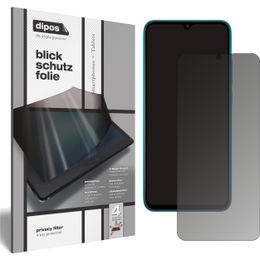 Dipos Blickschutzfolie 4-Way Privacy (1 Stück, Xiaomi Redmi 9A Sport), Smartphone Schutzfolie, Transparent