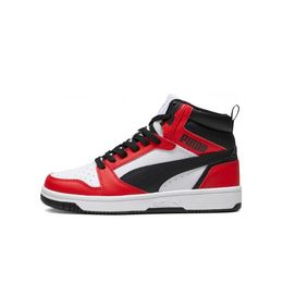 Puma Shoes Sneaker high Rebound V6 Mid Jr in Wei&szlig; | Gr.: 38