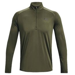 Under Armour UA Tech 2.0 Langarm-Shirt mit Zip marine od green, Gr&ouml;&szlig;e XS