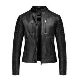 REPUBLIX Lederjacke MYRNA in Schwarz | Gr.: 3XL