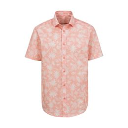 Beach Time Button Up Shirt male Pink size S