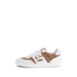 Guess Sneaker 'Nochee' Damen Größe 38 camel / karamell / weiß
