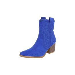 Ital-Design Cowboy Boots female Blue size 40