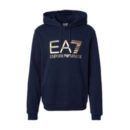 EA7 Emporio Armani Hoodie Herren Gr&ouml;&szlig;e XXL marine / gold