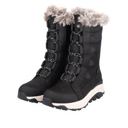 Rieker Snowboots 'Evolution' Damen Gr&ouml;&szlig;e 41 beige / schwarz Winterschuhe