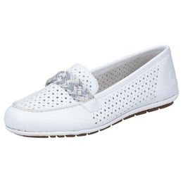 Rieker Slipper Damen Größe 37 weiß