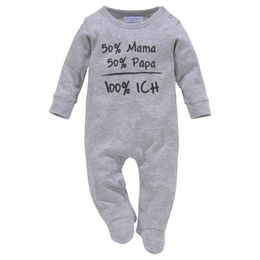Klitzeklein Pajamas kids Grey size 62/68