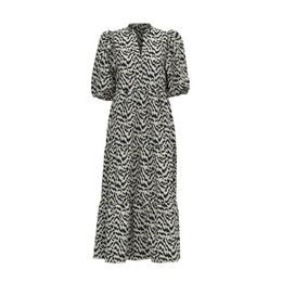 Co'Couture co'couture Kleid 'Atzi' Damen Größe 42 schwarz / weiß Winterkleid