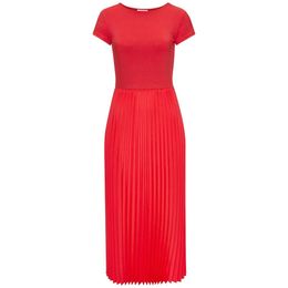 Lascana Kleid Damen Gr&ouml;&szlig;e 44 rot Winterkleid