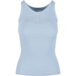 Karl Kani Top Damen Gr&ouml;&szlig;e XL hellblau