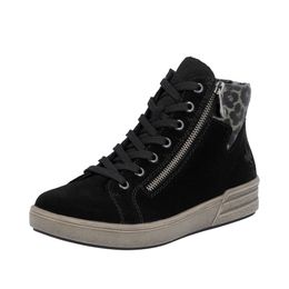 Rieker Sneaker Damen Größe 42 taupe / schwarz